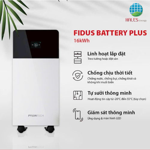 Pin Lưu Trữ Pylontech Fidus Battery Plus 16 kWh